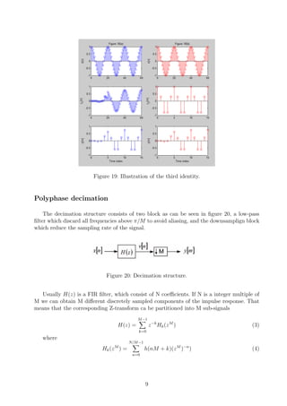 Decimation and Interpolation | PDF