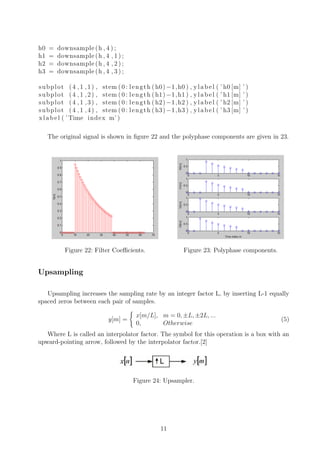 Decimation and Interpolation | PDF