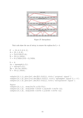 Decimation and Interpolation | PDF