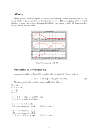 Decimation and Interpolation | PDF