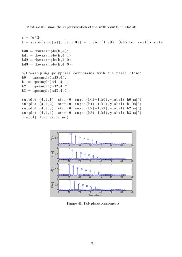Decimation and Interpolation