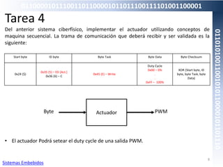 ⭐⭐⭐⭐⭐ SISTEMAS EMBEBIDOS, EJERCICIOS PROPUESTOS #1, 1er PARCIAL (2020 1er Término) | PDF