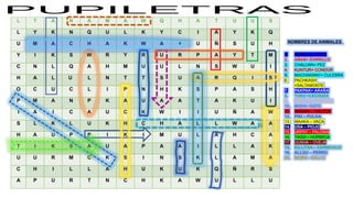VOCABULARIO Y ORACIONES DE QUECHUA CENTRAL PASCO | PPTX
