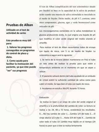 Pruebas complementarias en Odontologia | PDF