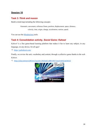 Tarea 3.4 the motion secuencia | PDF