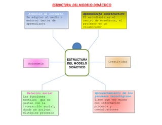 Estructura del modelo didáctico | DOCX