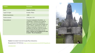 PERSONAJES EMBLEMATICOS DE LA UCE | PDF