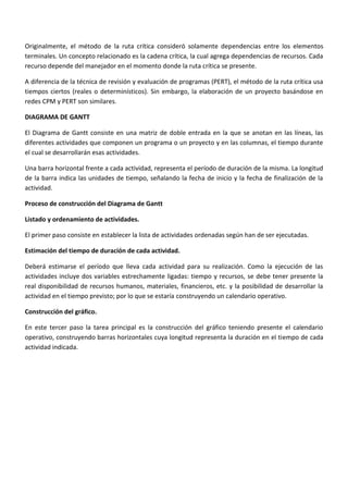 Tarea 9 programacion de obra | DOCX