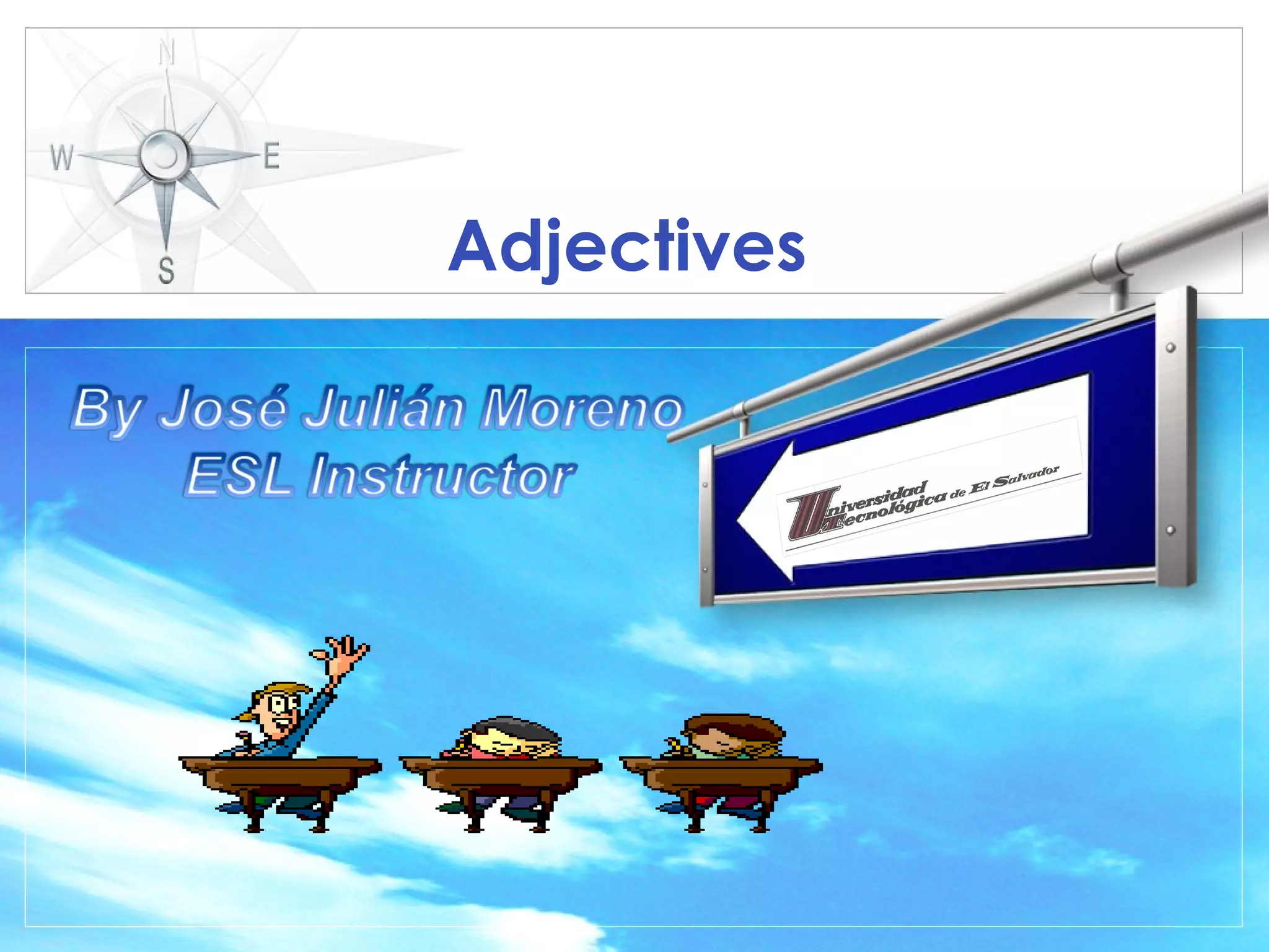 Adjectives ESL | PPT