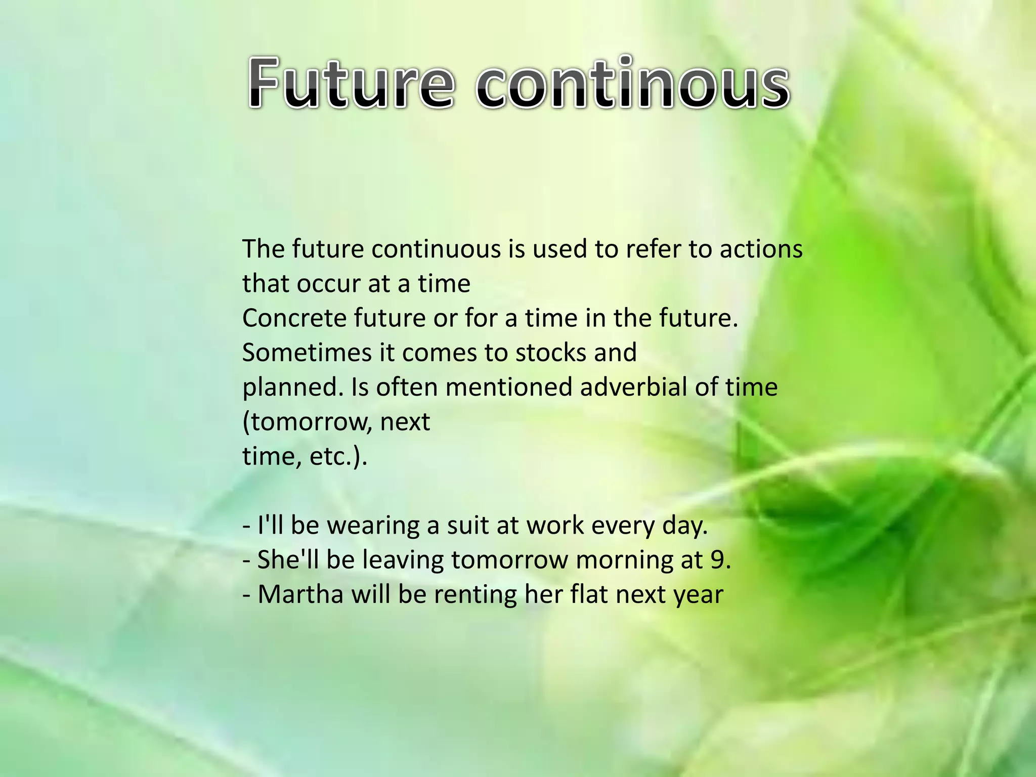 past present future continous | PPTX