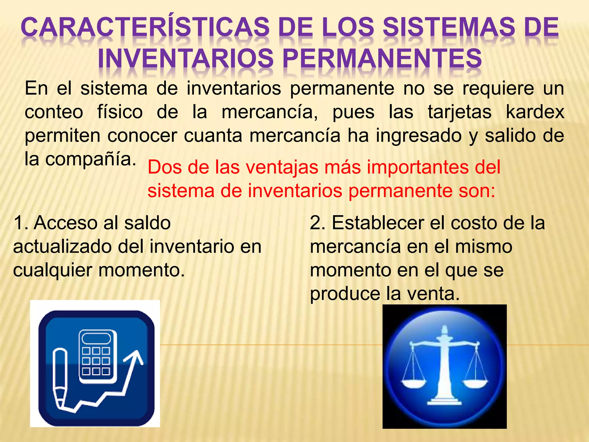 Sistemas de Inventario Permanentes | PPTX | Business Accounting ...