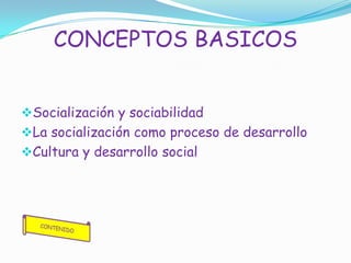 proceso de socialización en el niño | PPTX