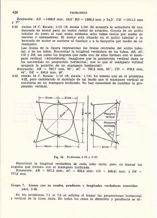 Tarea longitud verdadera linea recta | PDF
