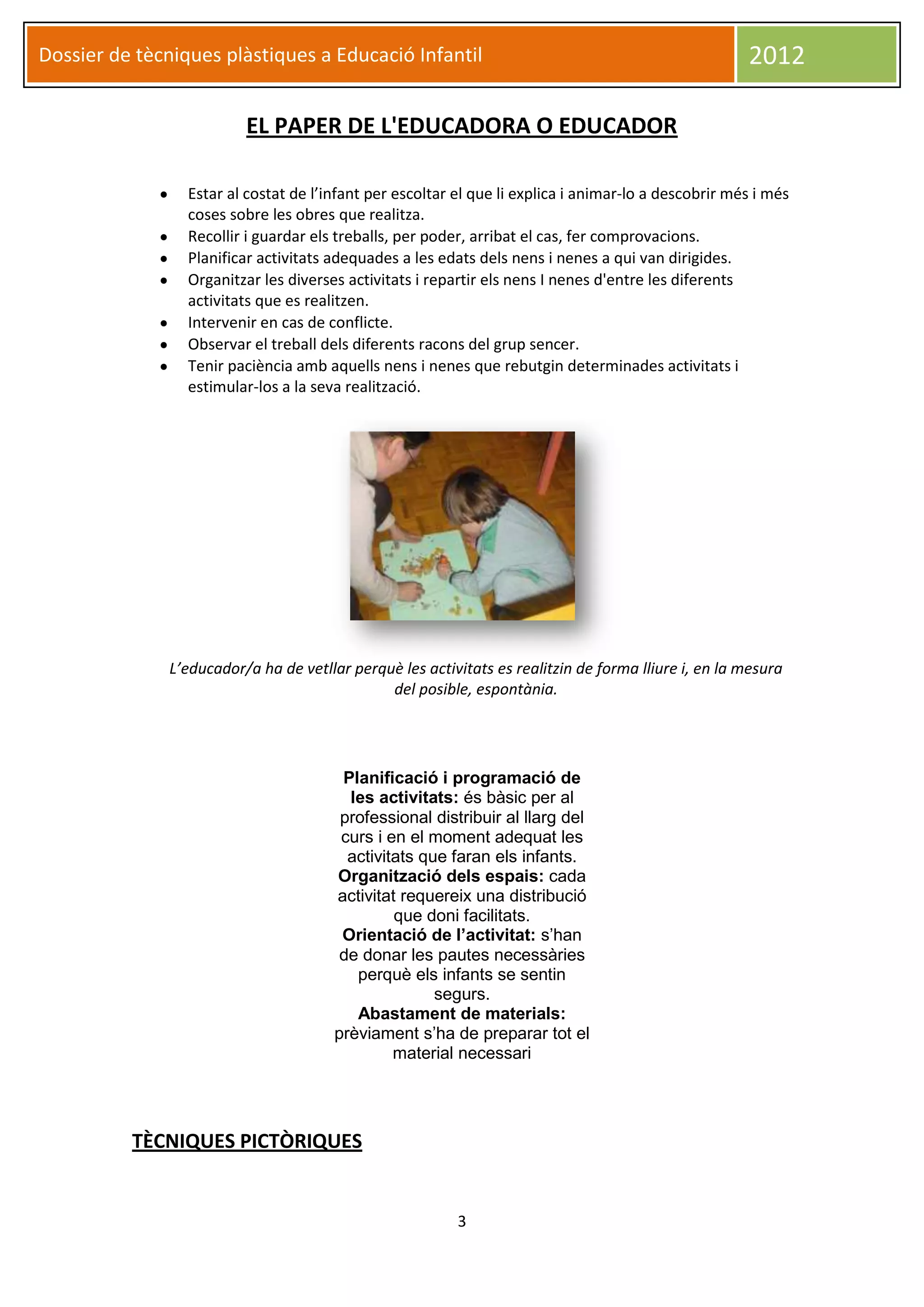 Tareas plàstica 1a setmana (Dibuix) | DOCX