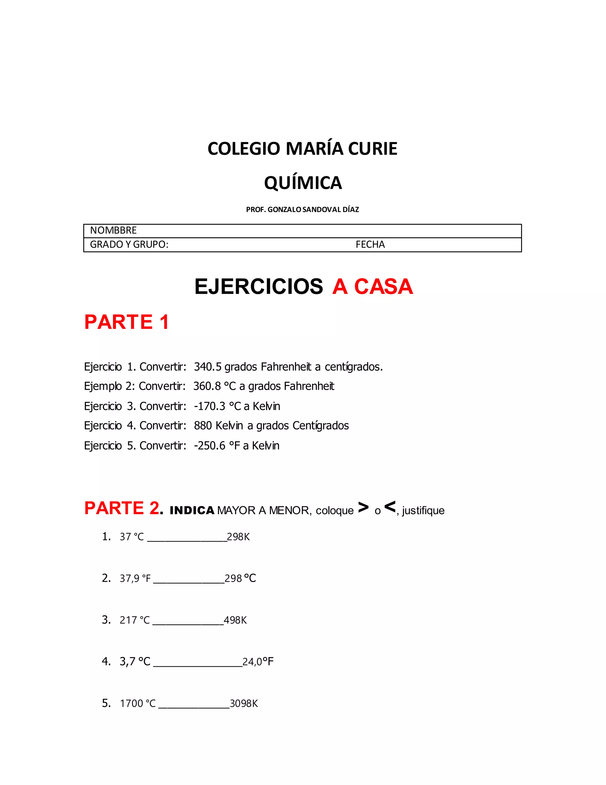 Tarea temperaturas | DOCX