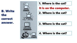 PREPOSITIONS OF PLACE | PPTX | Dogs | Pets