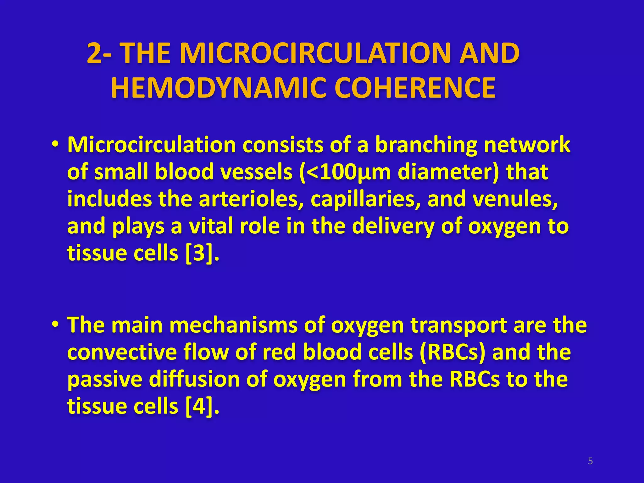 MICROCIRCULATION IN ICU | PDF