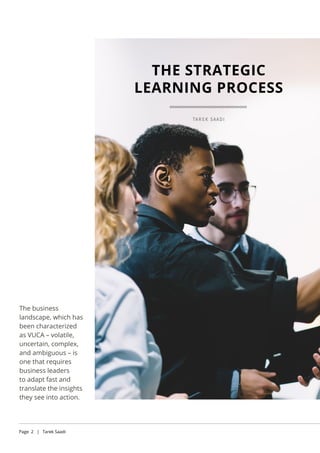 Tarek Saadi - The Strategic Learning Process | PDF