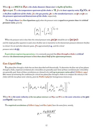 Theories of Multiphase Flow in Wells | PDF