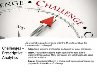 TA reporting metrics and analytics | PPTX