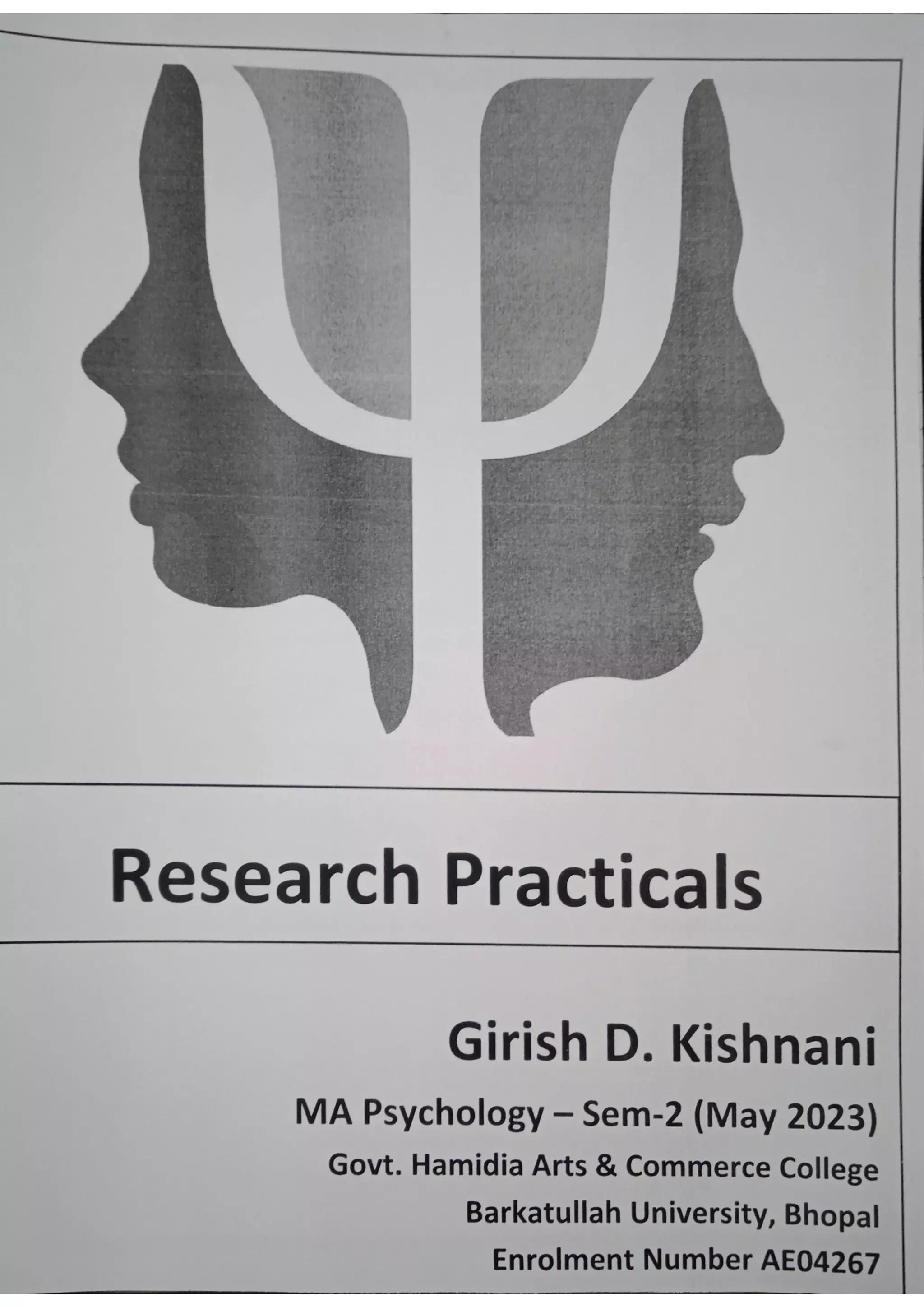 Test - Taresh Bhatia's Adjustment Inventory | PDF