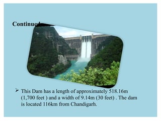 TARESH TECH SEM PPT (1).pptx Bhakra Nangal dam | PPTX