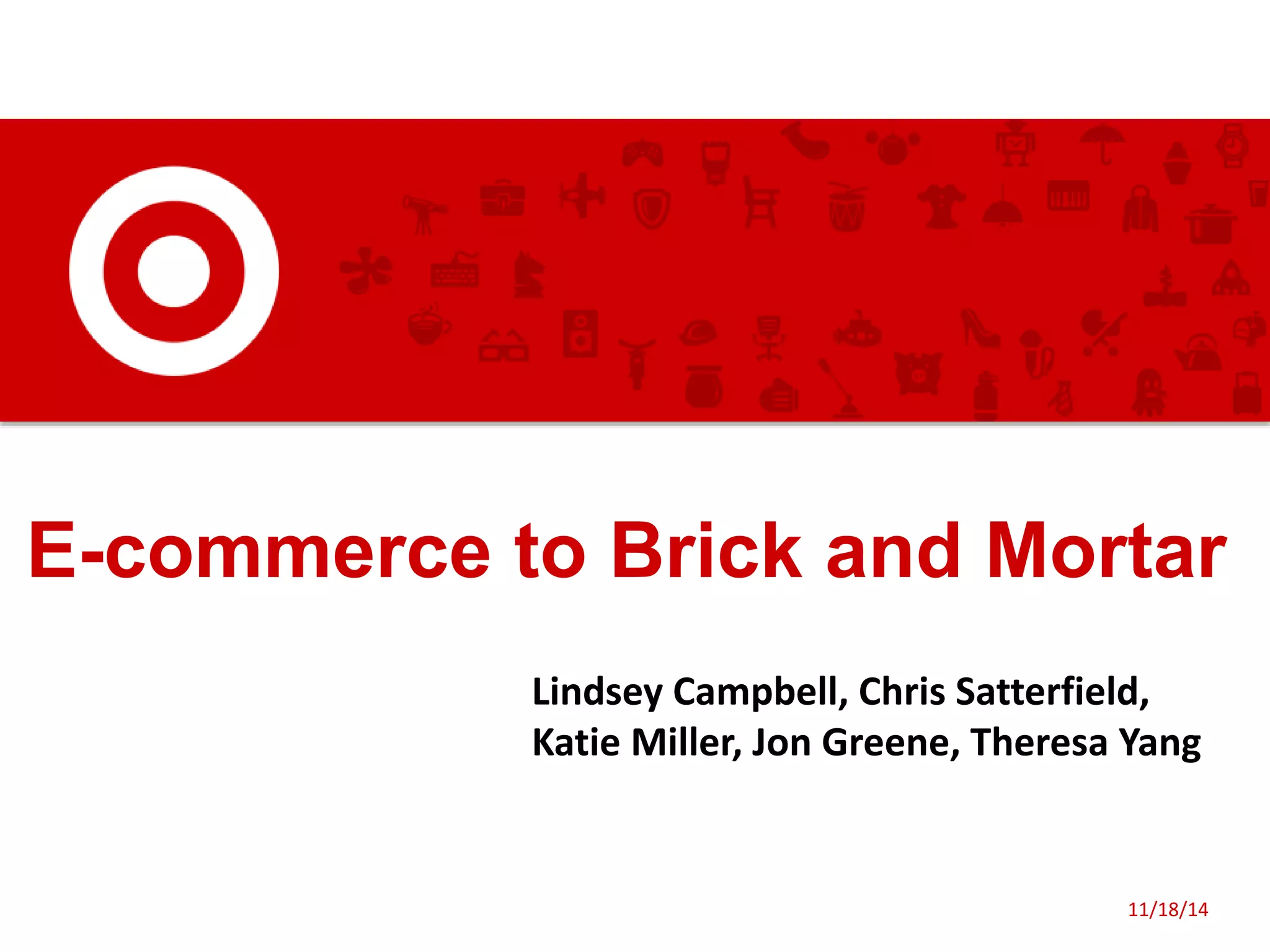 Target E-commerce marketing plan | PPTX