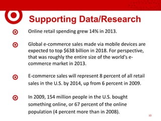 Target E-commerce marketing plan | PPTX