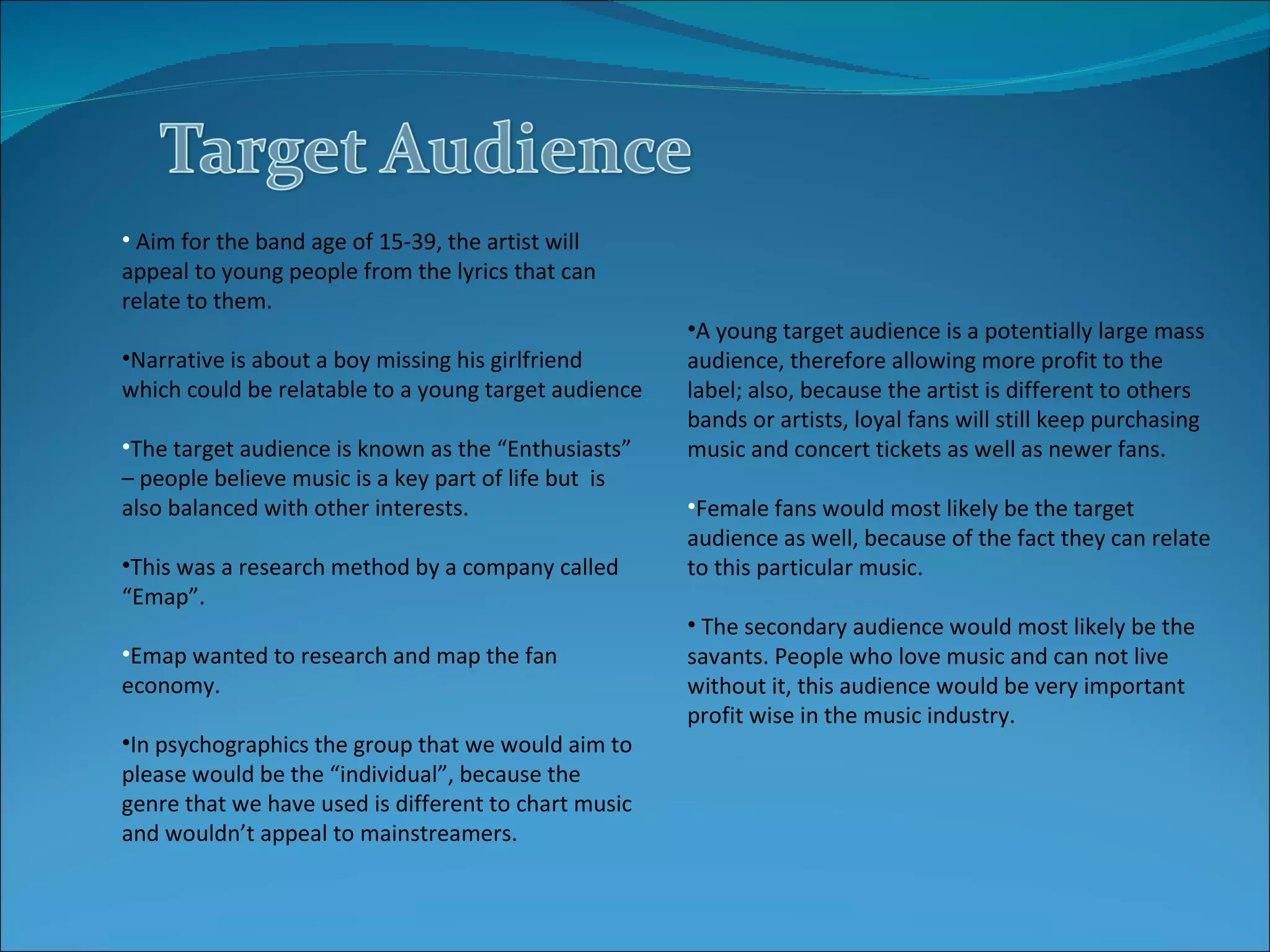 Target Audience | PPT