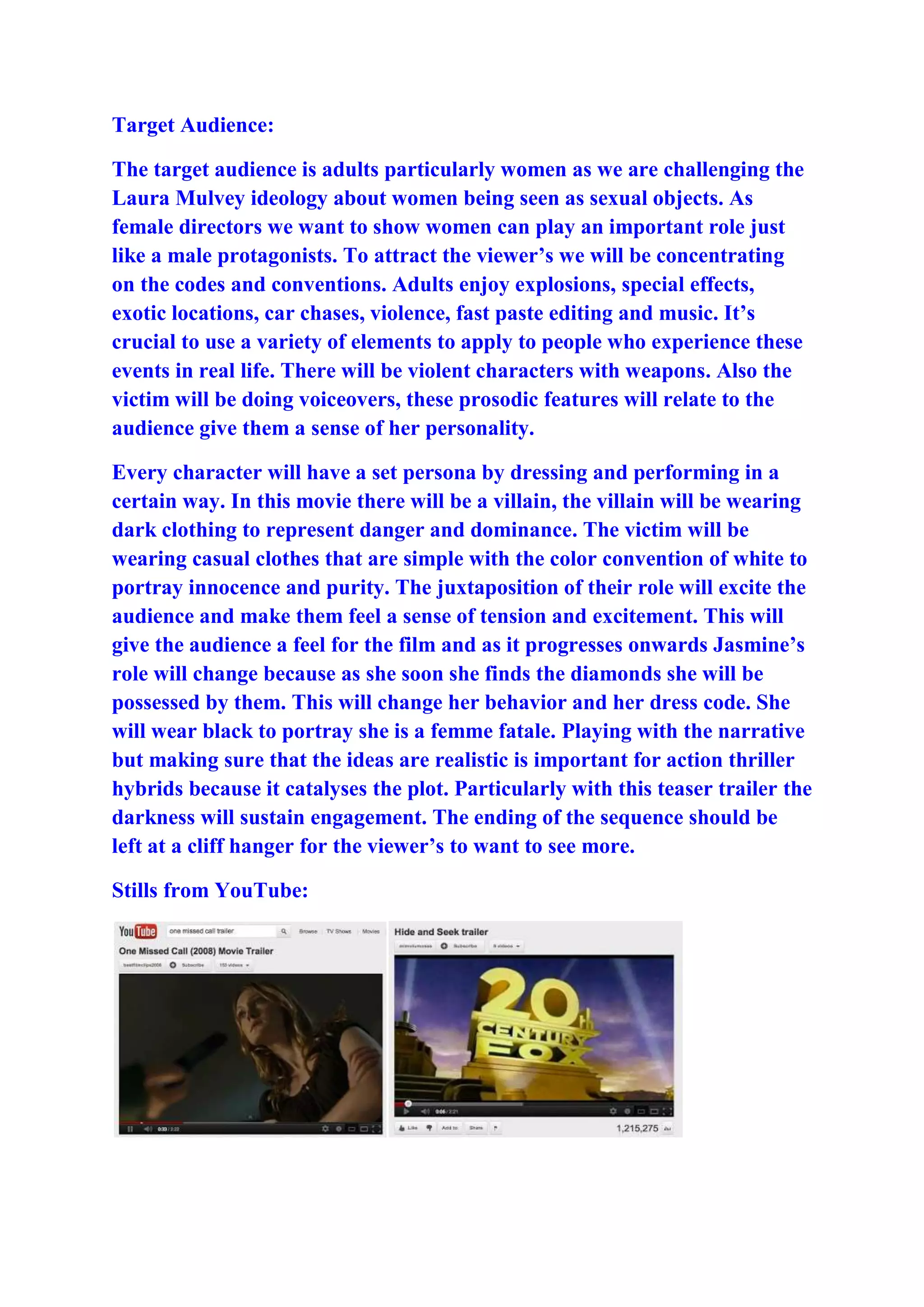 Target audience | DOCX