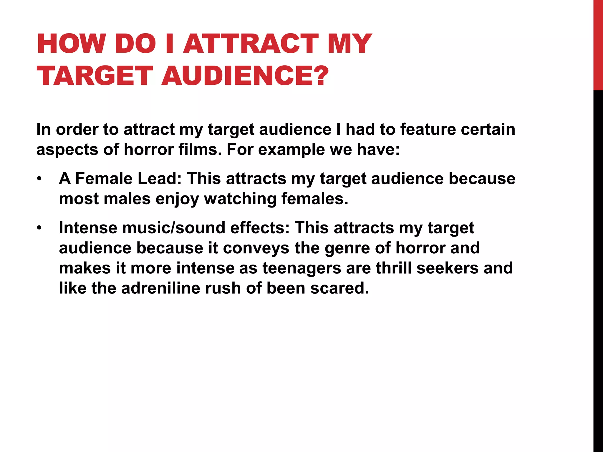Target audience | PPTX