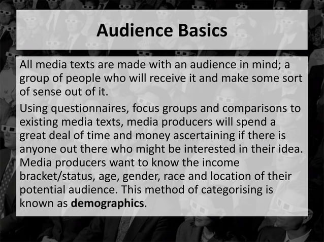 Target Audience (Evaluation) | PPTX