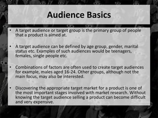Target Audience (Evaluation) | PPTX