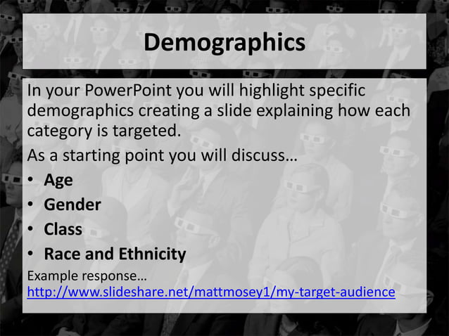 Target Audience (Evaluation) | PPTX