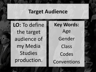 Target Audience (Evaluation) | PPT