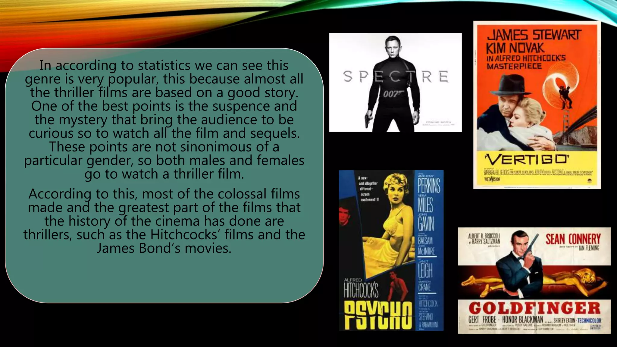 Target audience of thriller genre | PPTX
