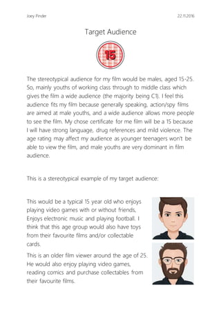 Target audience | DOCX