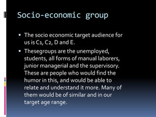 Target audience filma2 | PPT