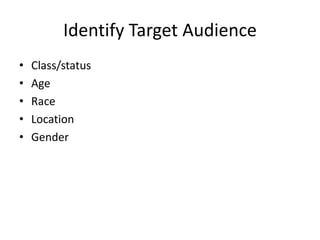 Target audience | PPTX