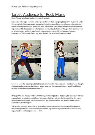 Target audience for rock music | DOCX