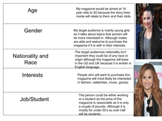 Task 10 Target audience | PPT