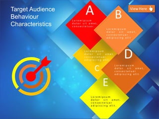 Target Audience PowerPoint Templates | PDF