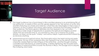 Target audience profile | PPTX