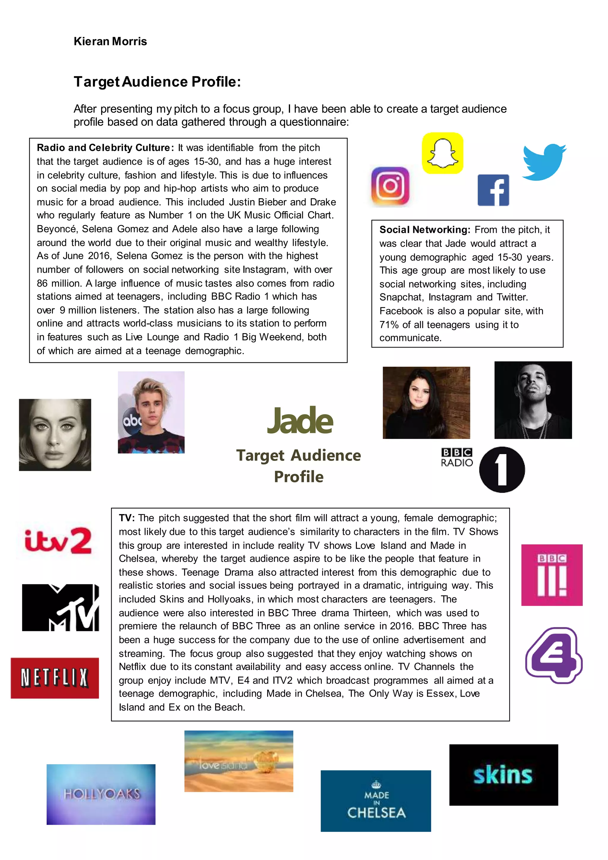 Target Audience Profile | PDF