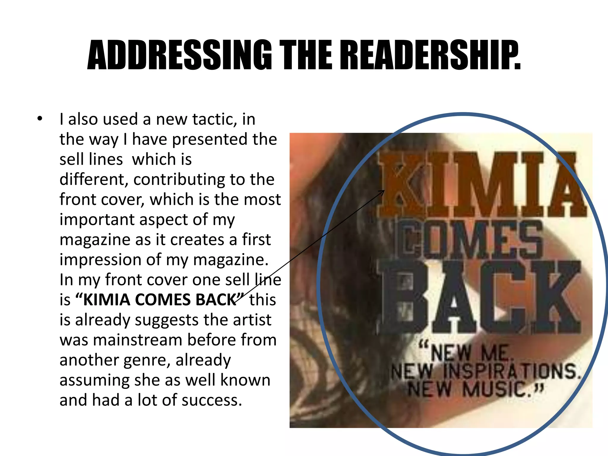 Target audience readership | PPT