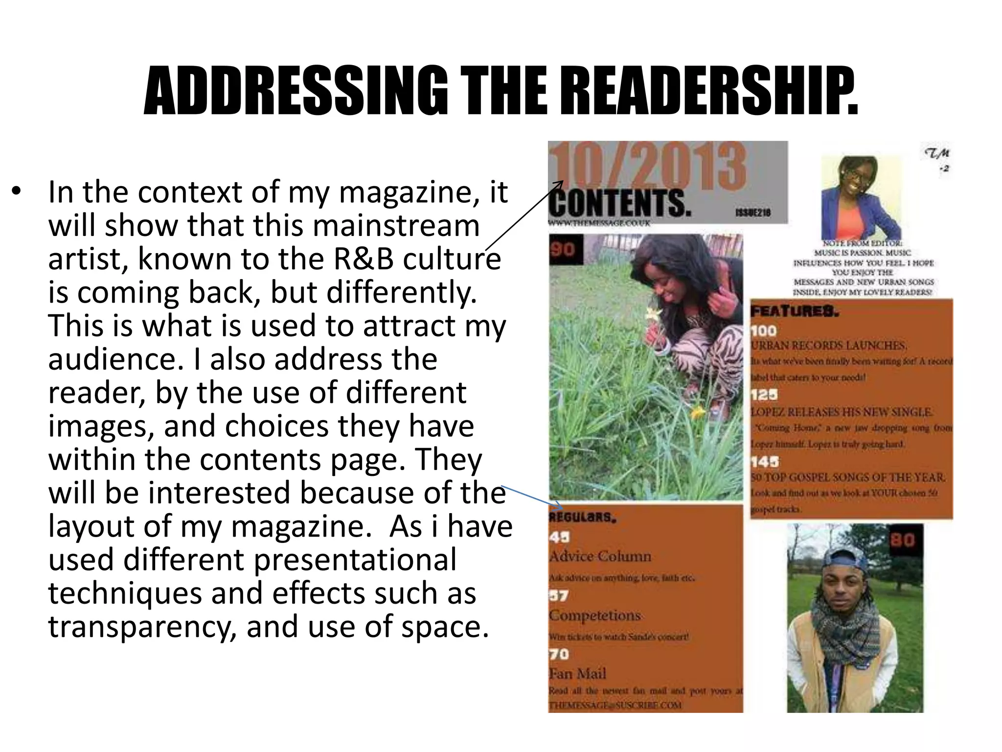 Target audience readership | PPT