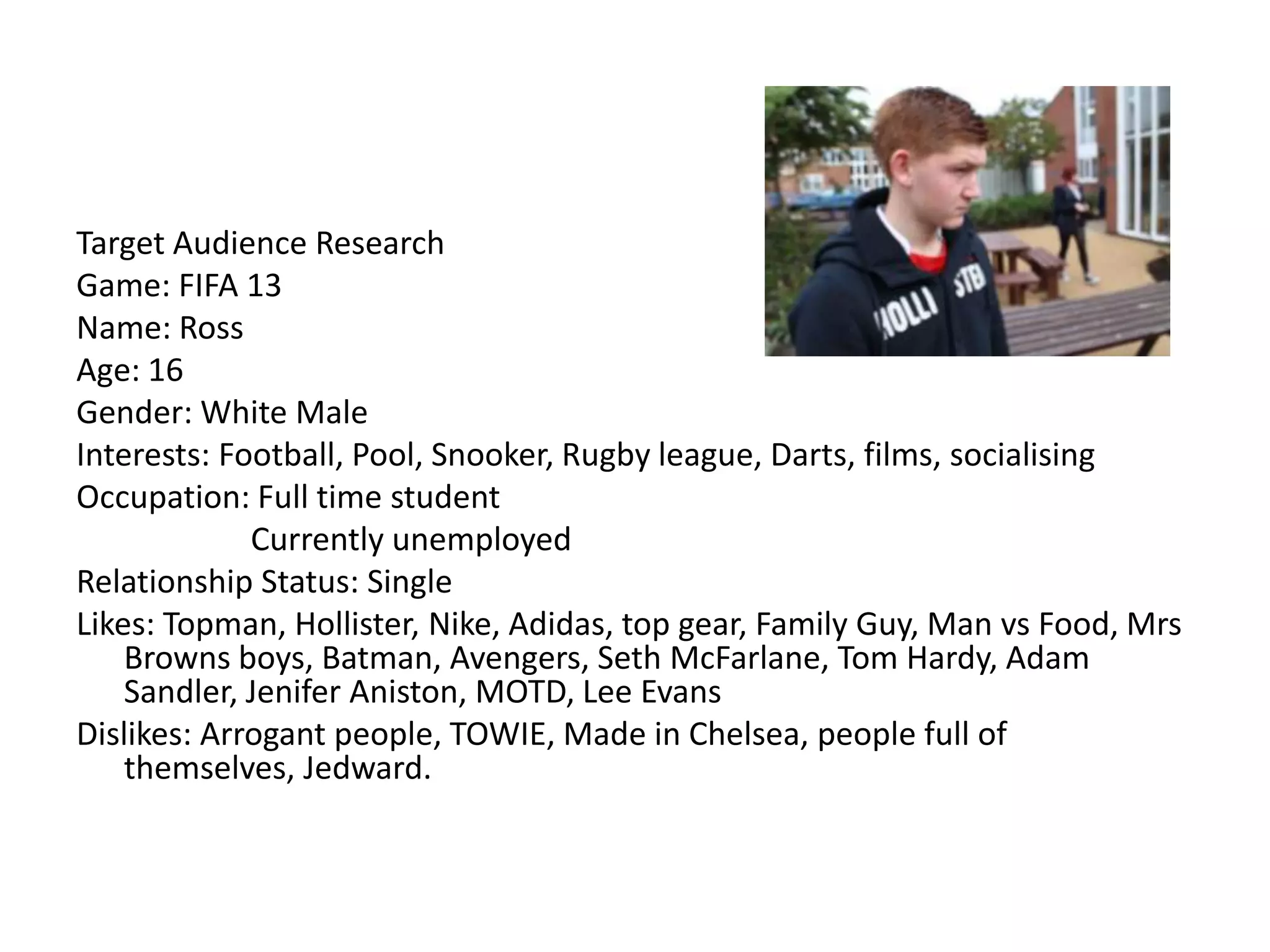 Target audience research | PPT