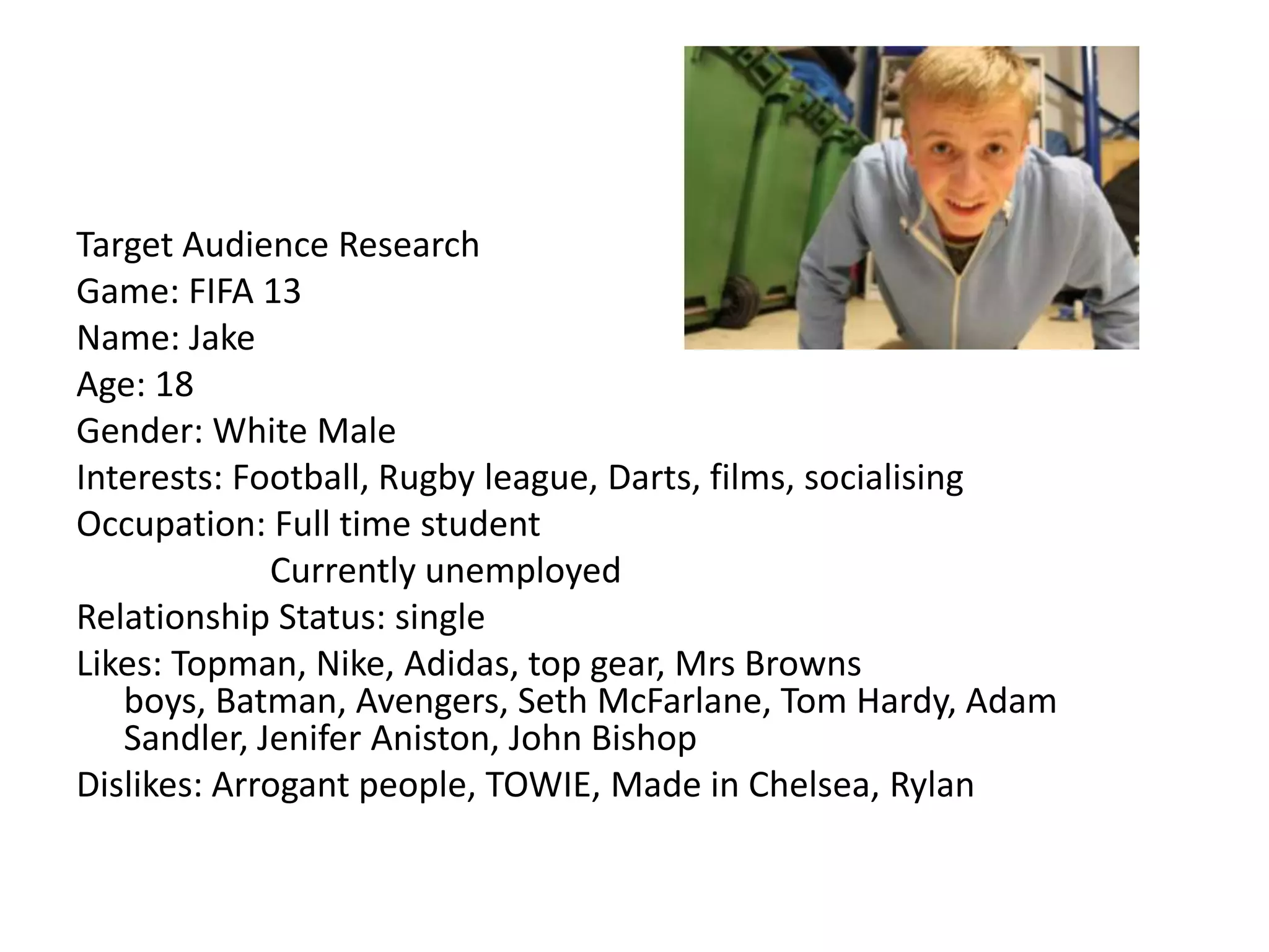 Target audience research | PPT