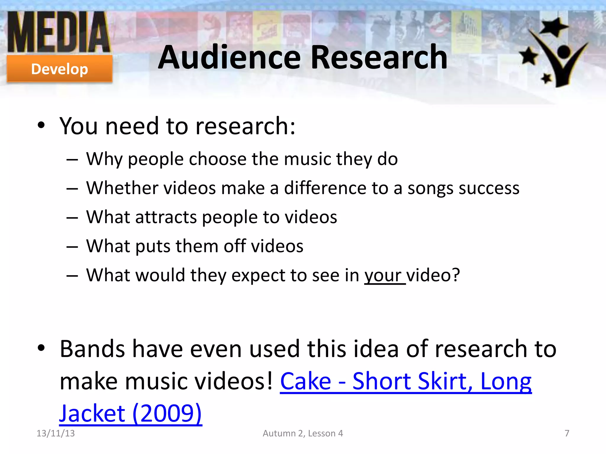 Target audience research | PPT