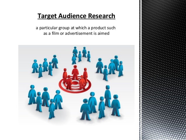 Target audience research